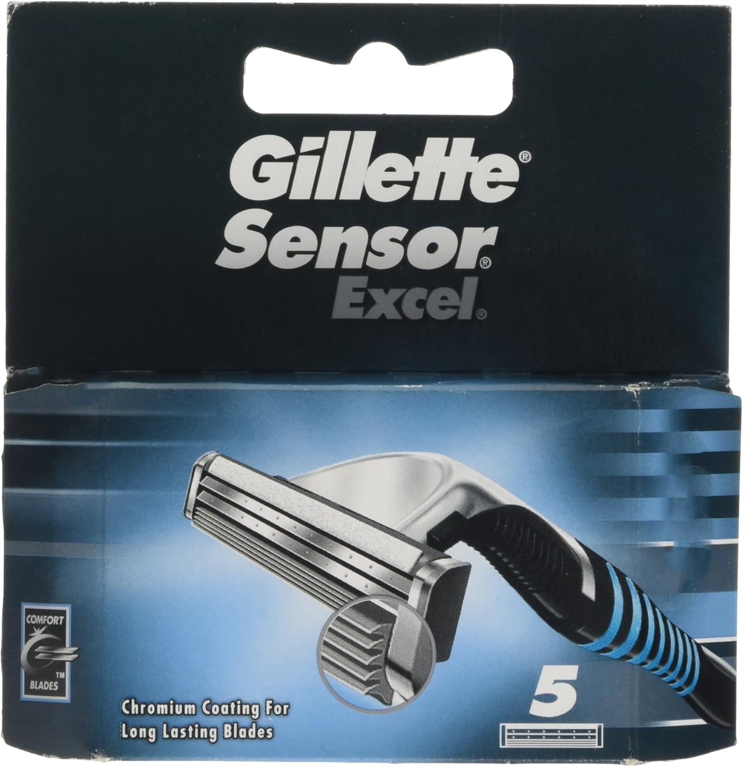 Gillette Sensor Excel Blades 5 Pack: Amazon.it: Salute e cura della persona