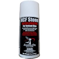 NCF Stone aerosol accelerator for CA glue, 6oz, NCFS-6 - - Amazon.com