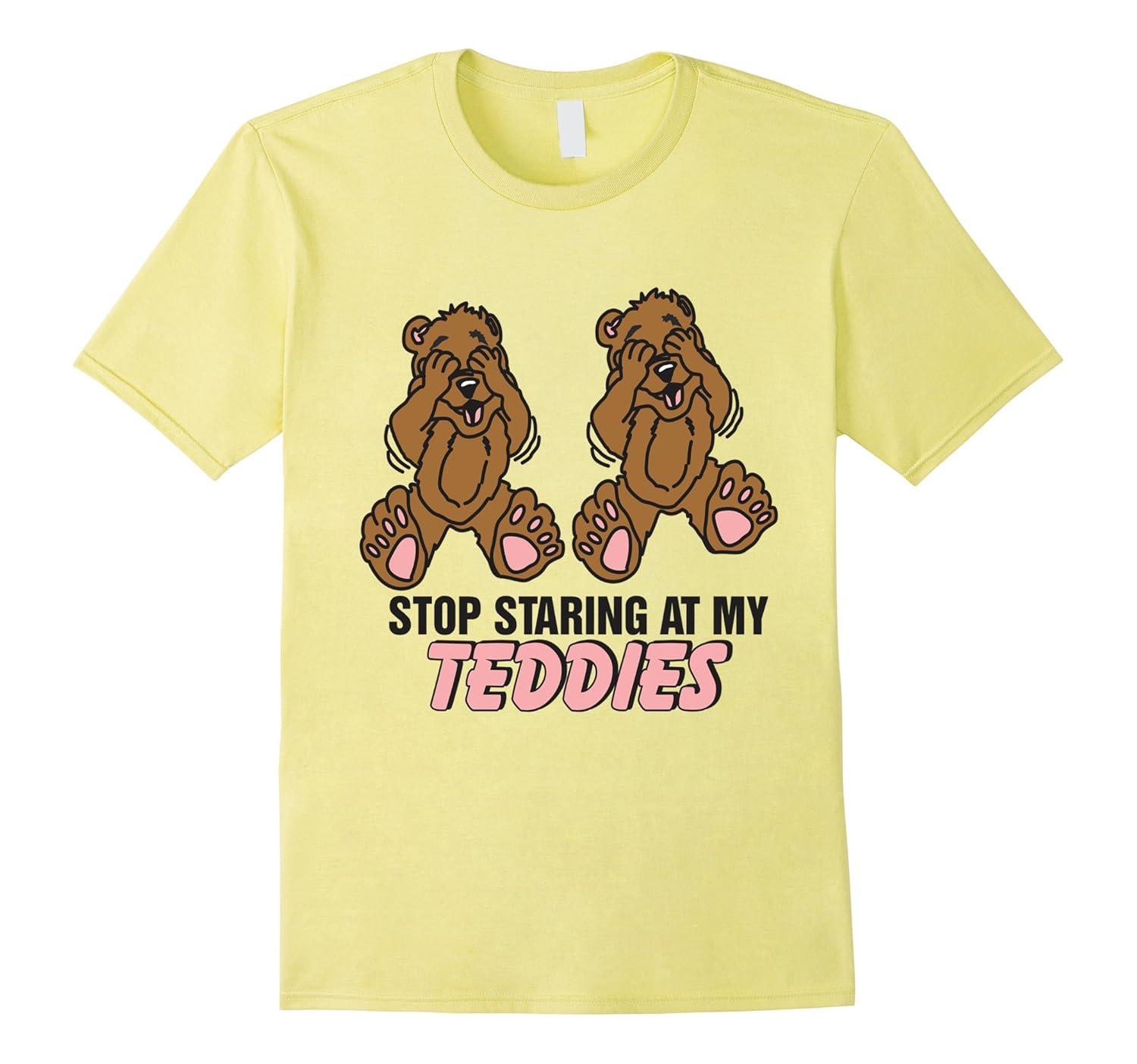 Stop Staring At My Teddies Halloween Costume T-Shirt-CL – Colamaga