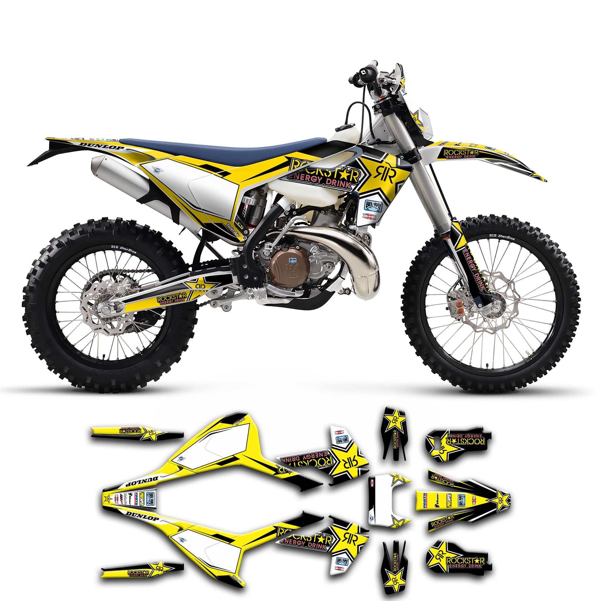 Mua KUNGFU GRAPHICS DIRT BIKE Dirt Bike Custom Decal Full Kit Vinyl ...