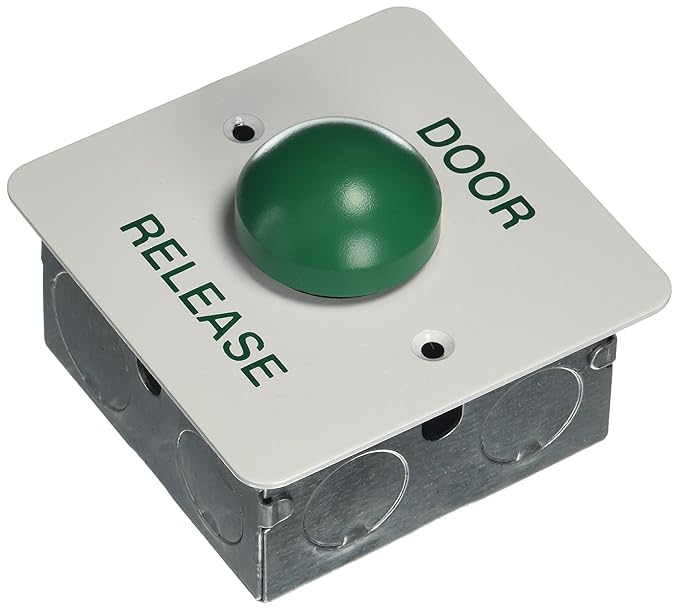 Amalocks DRB007F-DR DOOR RELEASE Green Dome Exit Button Push Door ...