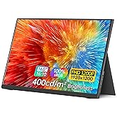 Amazon.com: Yxk Portable Monitor 14 inch FHD 1920 * 1200P USB C HDMI ...