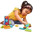 Amazon.com: Battat- Bristle Blocks- STEM Interlocking Building Blocks ...