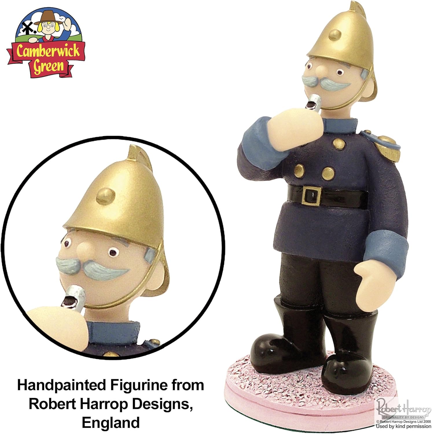 Captain Flack - Fireman - Camberwick Green Figurine - Robert Harrop ...
