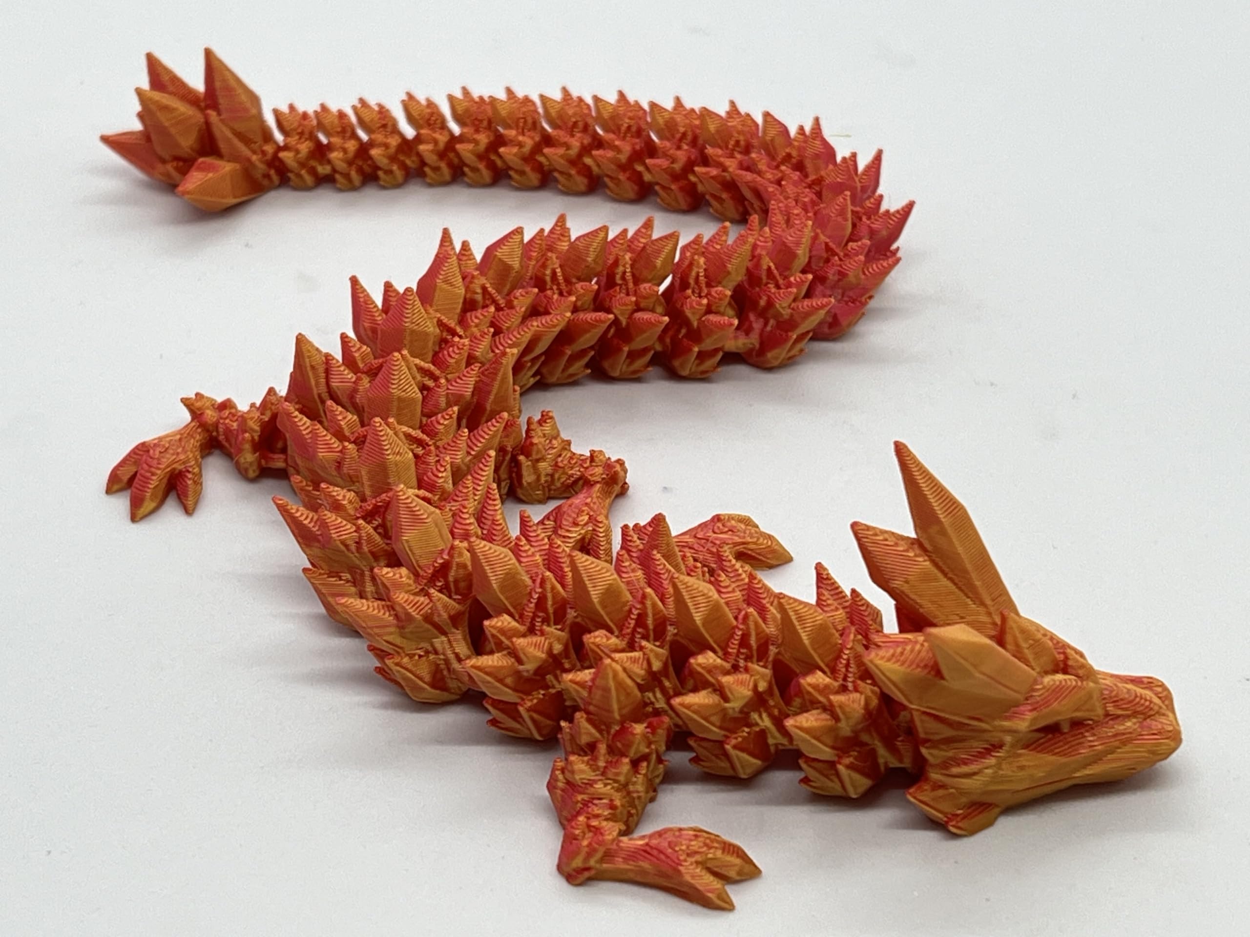 Fidget Toys 3-d Printed Animals Dragon In Egg Crystal Fidget Toy For ...