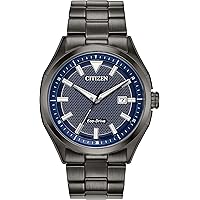 Amazon.com: Citizen Men's Eco-Drive Weekender Watch in Black IP ...