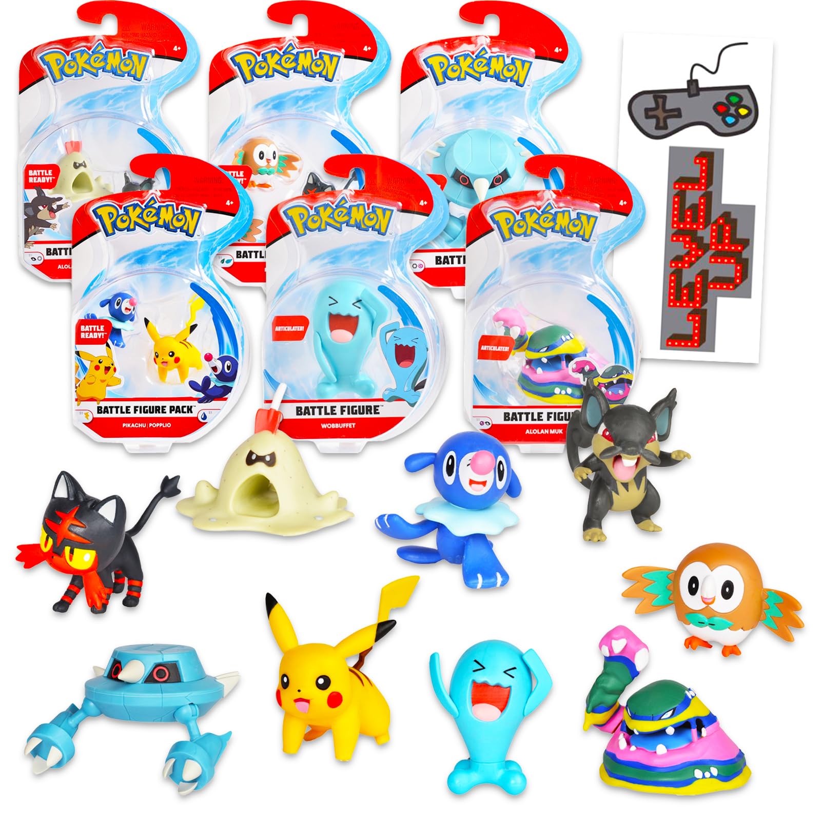 Mua Pokemon Figures Set for Kids, Boys, Girls - Bundle with 9 Pokemon ...