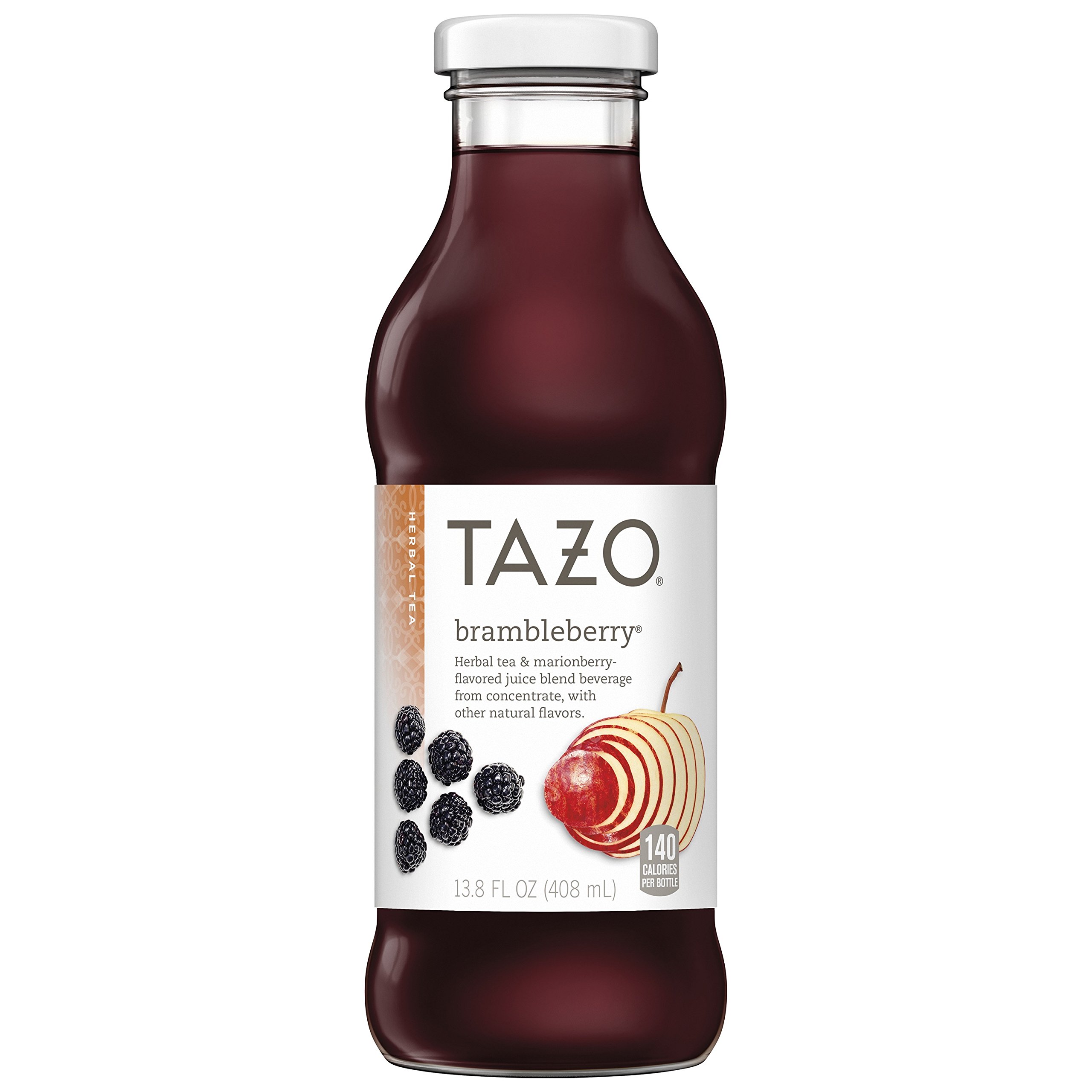 Amazon.com : Tazo Passion Fruit Iced Tea, 13.8 Ounce Glass Bottles 8 ...