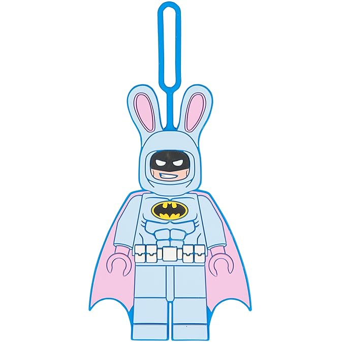 LEGO Batman Easter Bunny Luggage Tag: Amazon.co.uk: Toys & Games