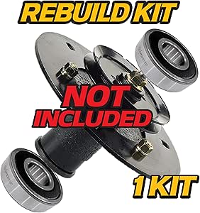 Amazon.com : (2 Pack) HD Switch Deck Blade Spindle Rebuild Bearing Kit ...