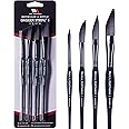Amazon.com: WA Portman Dagger Paint Brush Set of 4 - Dagger Brush for ...