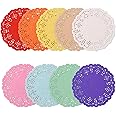 Amazon.com: Small Round Paper Doilies, 180 Pcs 3.5 Inch Colored Lace ...