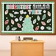 Amazon.com: Christmas Bulb Bulletin Board Decoration Christmas Tree ...