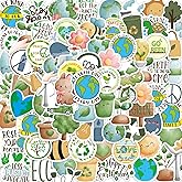 Amazon.com: Lucleag 360 PCS Happy Earth Day Stickers for Kids, Round ...