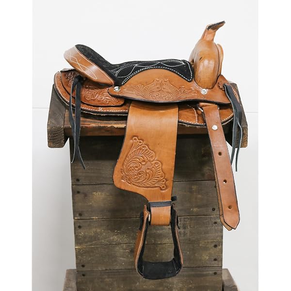 Miniature Pony Saddle 8 Inch Seat 8 Inch Western Leather Saddle For ...