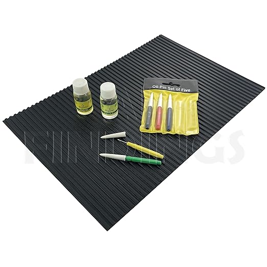 Large Watchmakers Rubber Anti Slip Work Bench mat matt Tool: Amazon.co ...