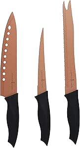 Amazon.com: Copper Chef 3 Piece Knife set : Home & Kitchen