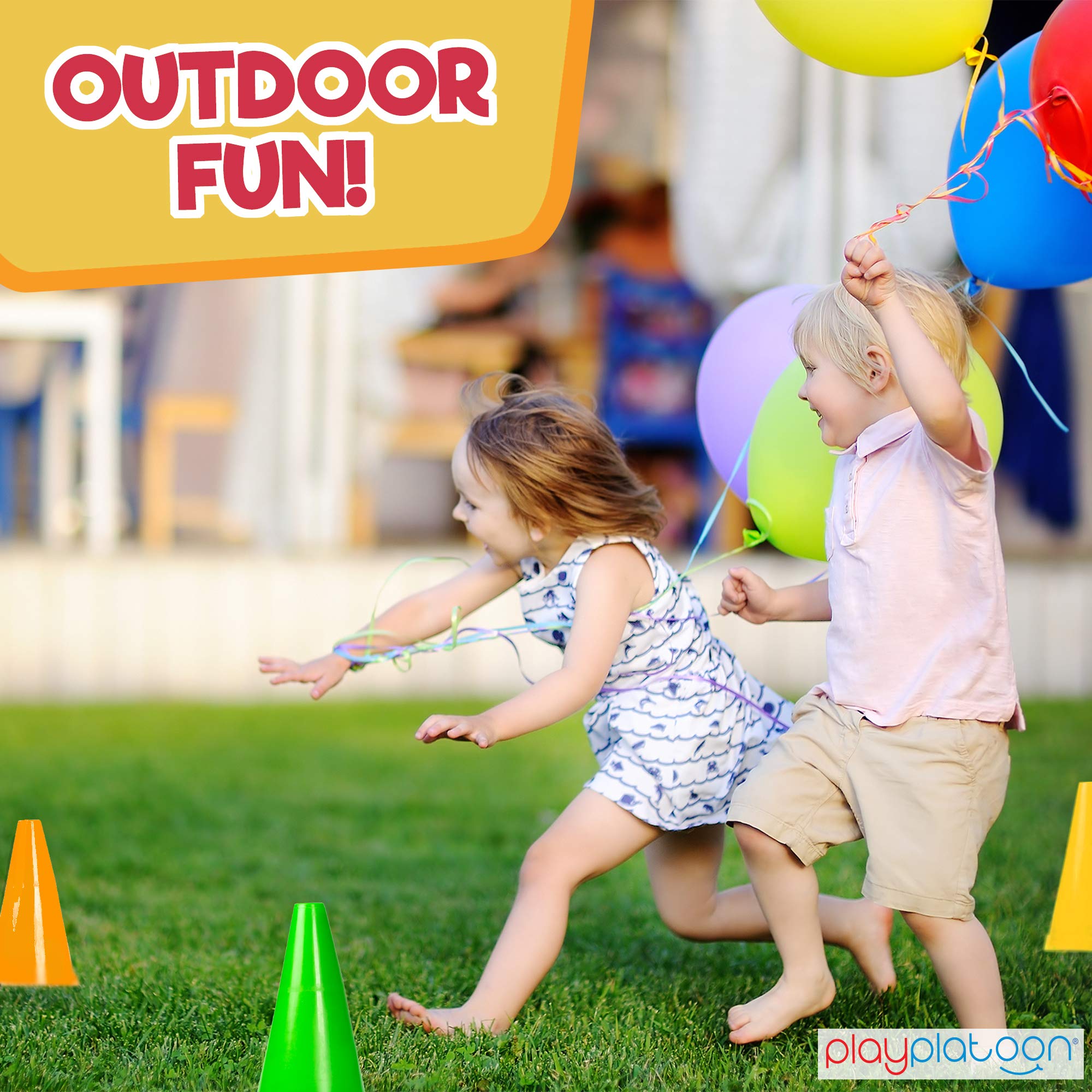 Mua Play Platoon 38 Piece Carnival Games for Kids - Indoor Obstacle ...