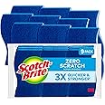 Amazon.com: Scotch-Brite Zero Scratch Non-Scratch Scrub Sponges, For ...
