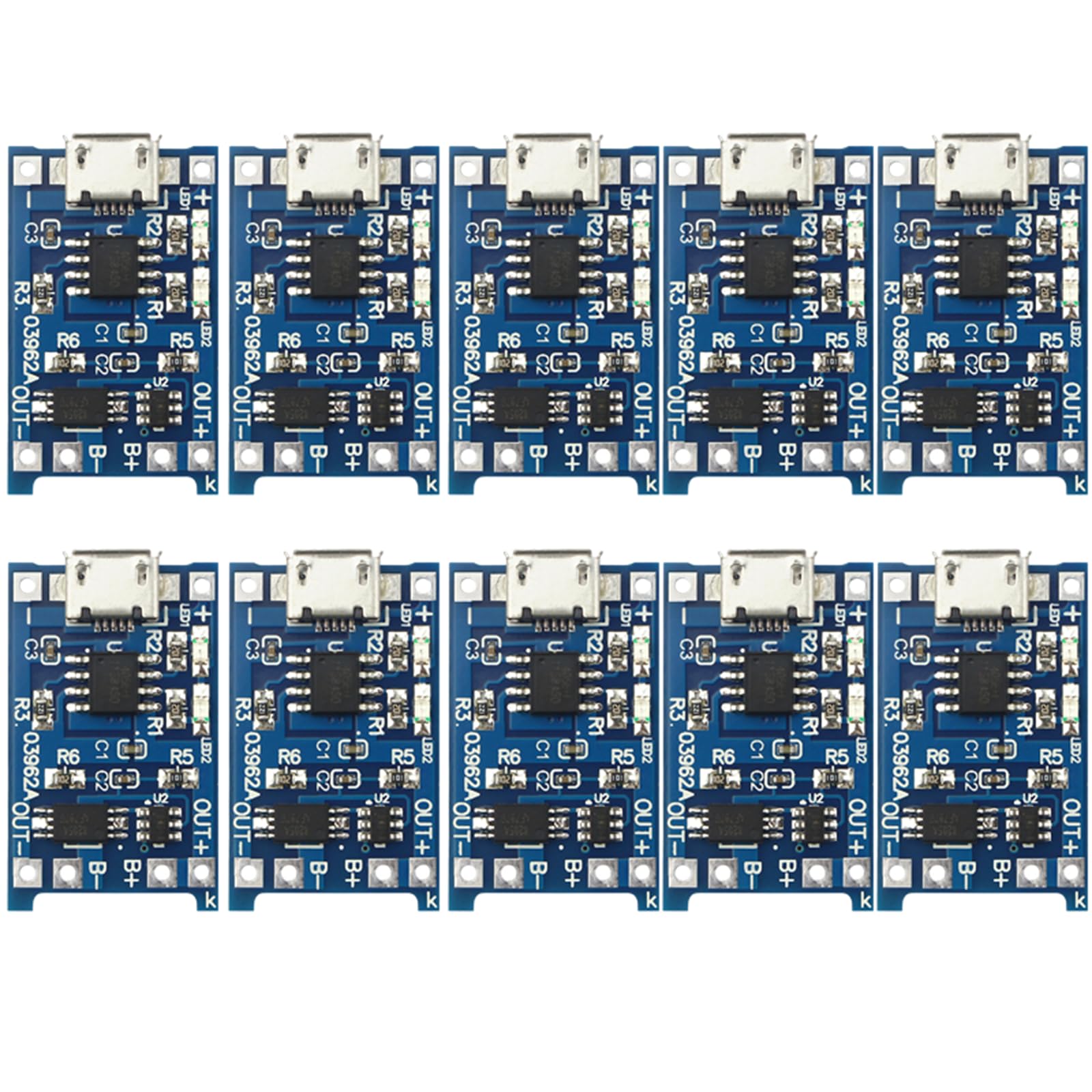 Mua HUA HAI JI 10 Pieces 5V, TP4056, Charging Module, Lithium Battery ...