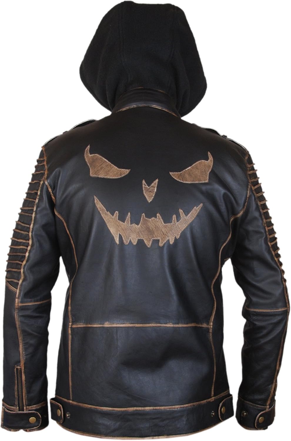 F&H Kid's Genuine Leather Suicide Squad Joker Killing Jacket with ...