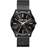 Amazon.com: Michael Kors Men's Slim Runway Black Watch MK8507 ...