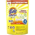Amazon.com: Tide Simply Pods Odor Rescue Liquid Laundry Detergent Pacs, 3 in 1 Powerful ...