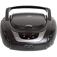 Amazon.com: Philco Portable Bluetooth Boombox with CD Player | CD ...