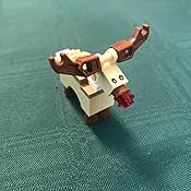 Amazon.com: LEGO Holiday MiniFigure Animal - Reindeer (Rudolph with Red ...