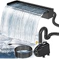 Amazon.com: POPOSOAP 24 Inch Pond Waterfall Spillway with 1200GPH Pump ...