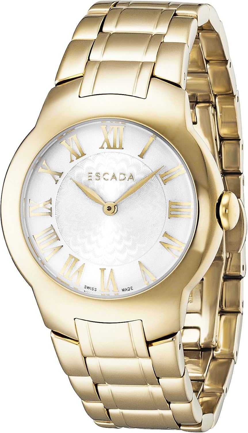 Amazon.com: Escada Women's D Ew4435022 Gold Dial & Strap Watch: Watches