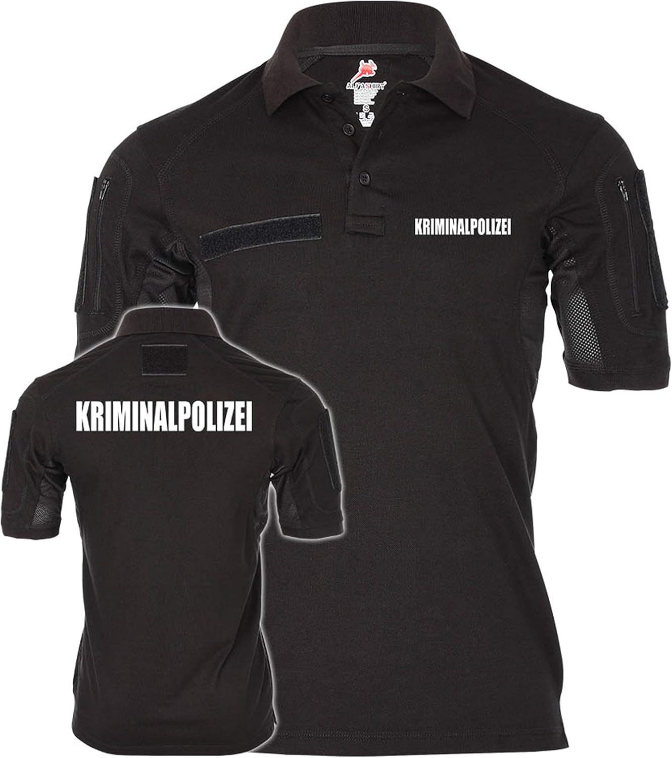 Copytec Tactical Kriminalpolizei Poloshirt Alfa Sicherheit Kripo ...