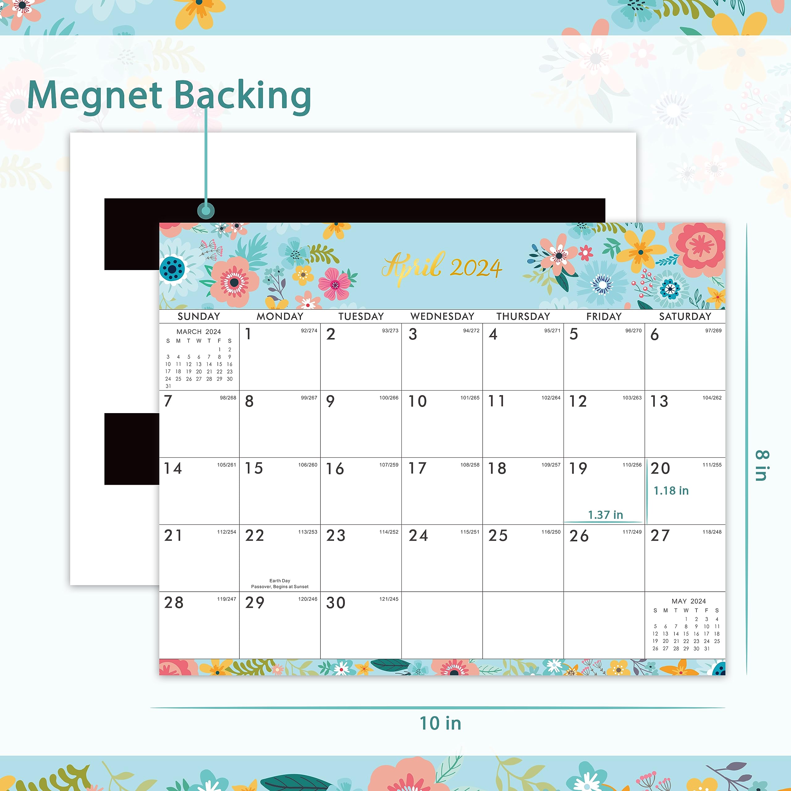 Mua Magnetic Calendar for Refrigerator - Magnetic Calendar 2025, Jan ...