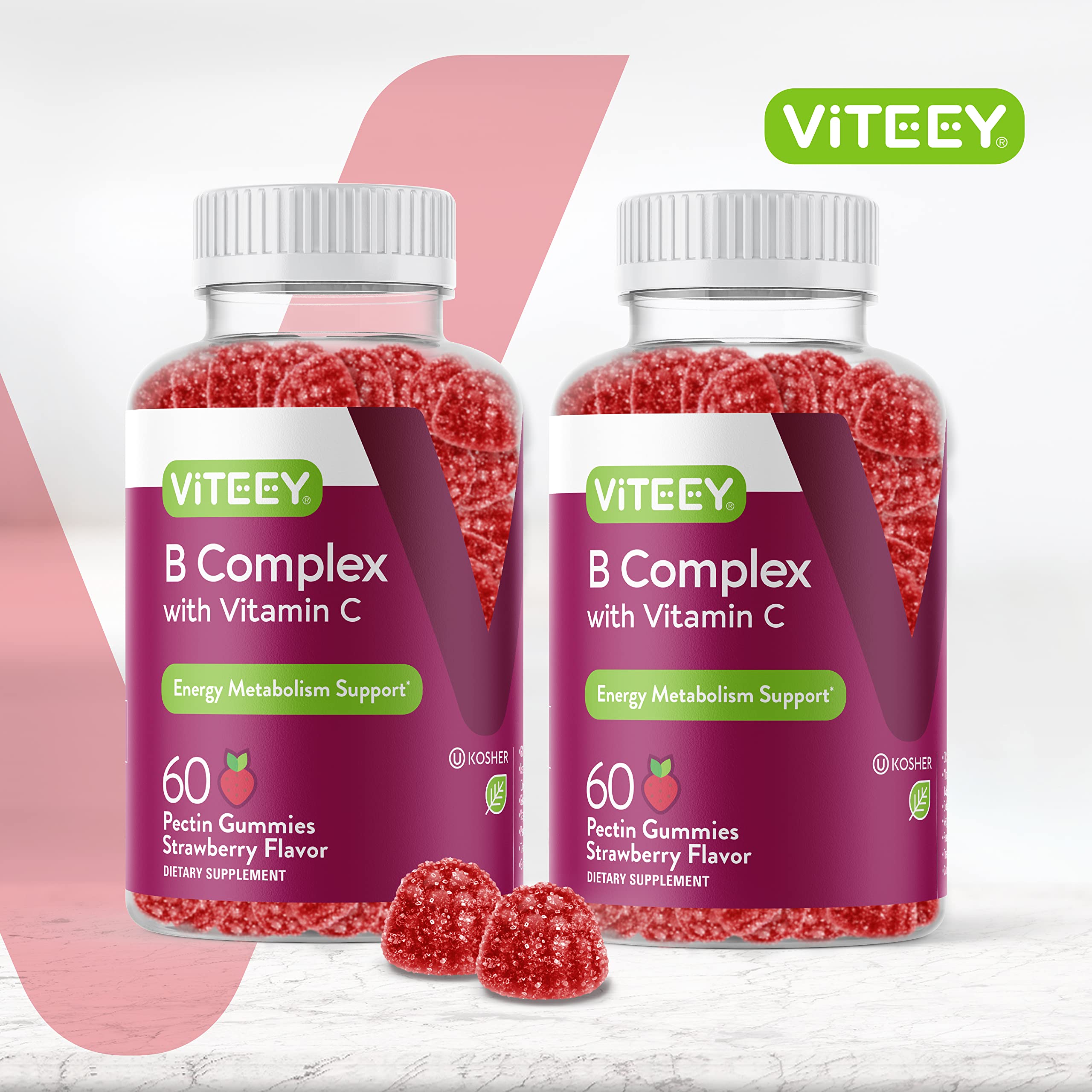 Mua Viteey Vitamin B Complex Gummies with Vitamin C - Energy ...