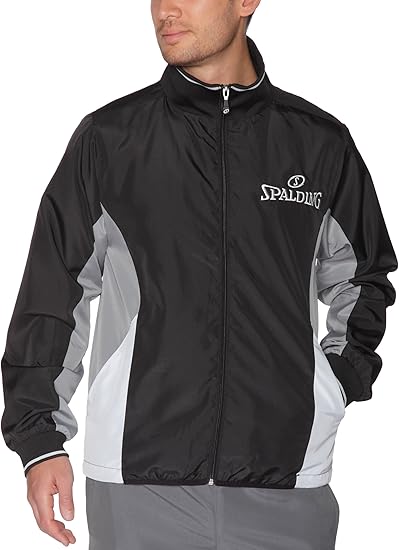 Spalding Team Jerseys and Sets Jacket black: Amazon.co.uk: Clothing