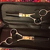Amazon.com : Professional Barber Scissor Hair Cutting Set - 6.5" - 1 ...