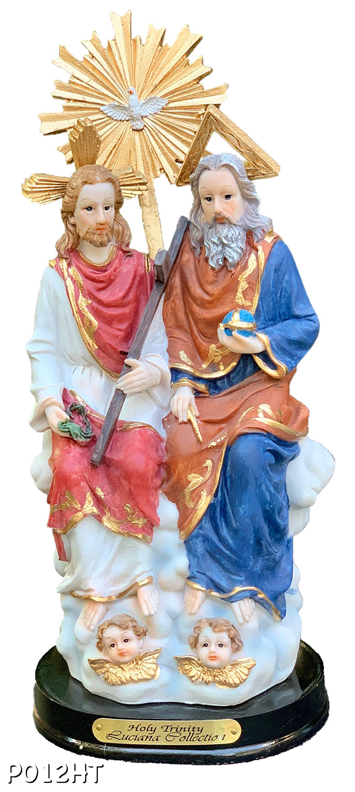 Mua Holy Trinity Statue Estatua Jesus, Joseph and Holy Spirit Holy ...