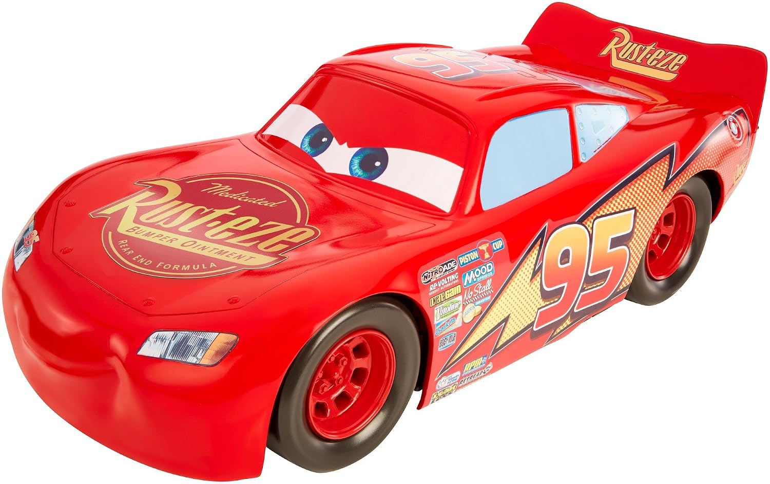 Disney Pixar Cars Voiture Flash McQueen Rouge Grand Format 50 Cm
