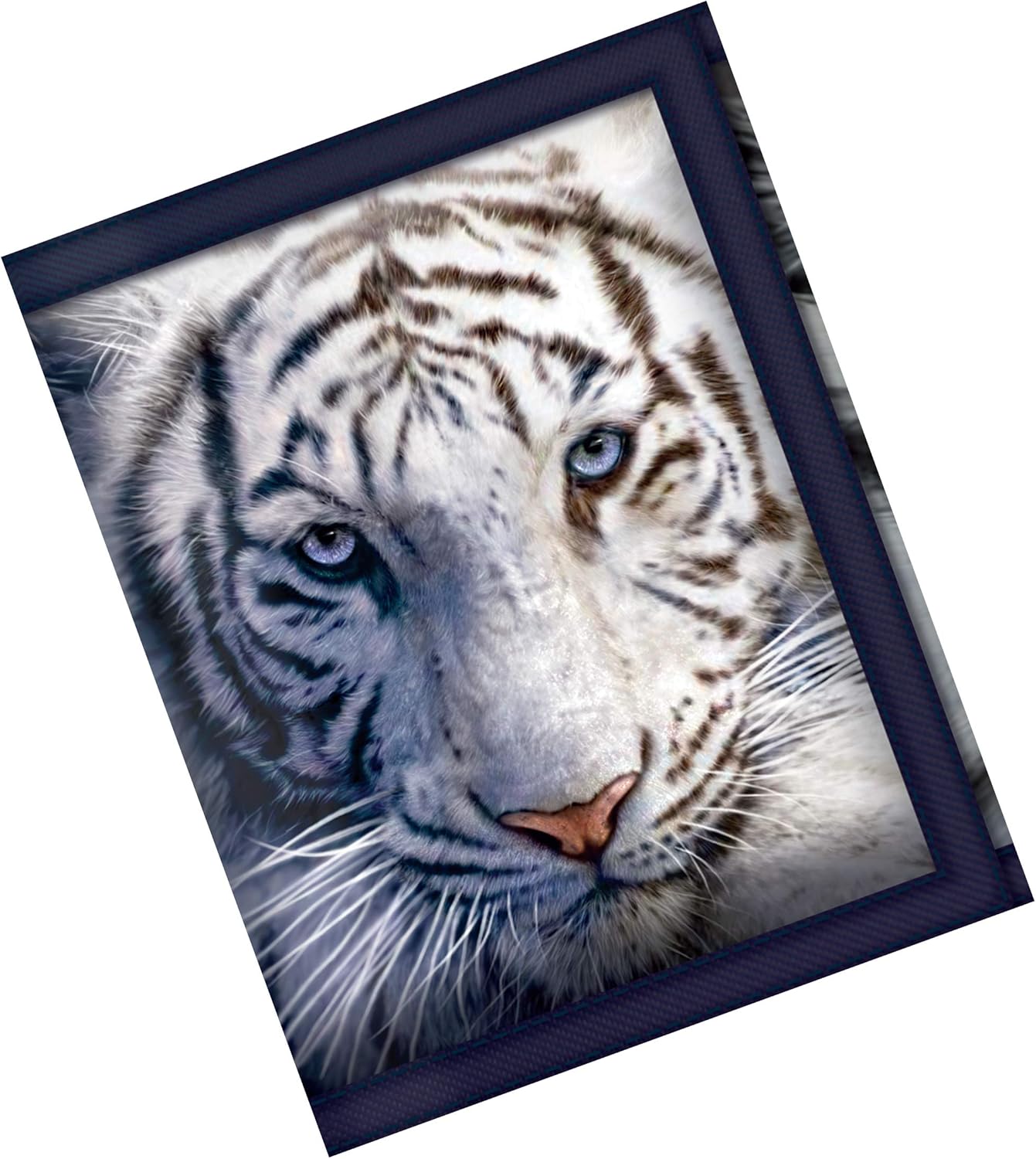 3D LiveLife Wallets – White Tiger Repose from Deluxebase. Lenticular 3D ...