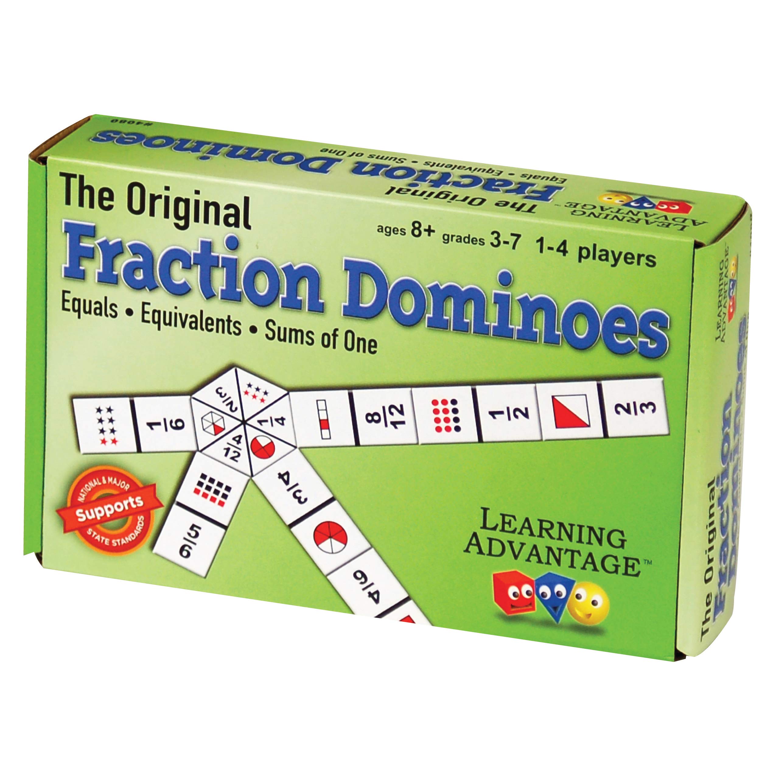Mua LEARNING ADVANTAGE The Original Fraction Dominoes - 49 Dominoes ...