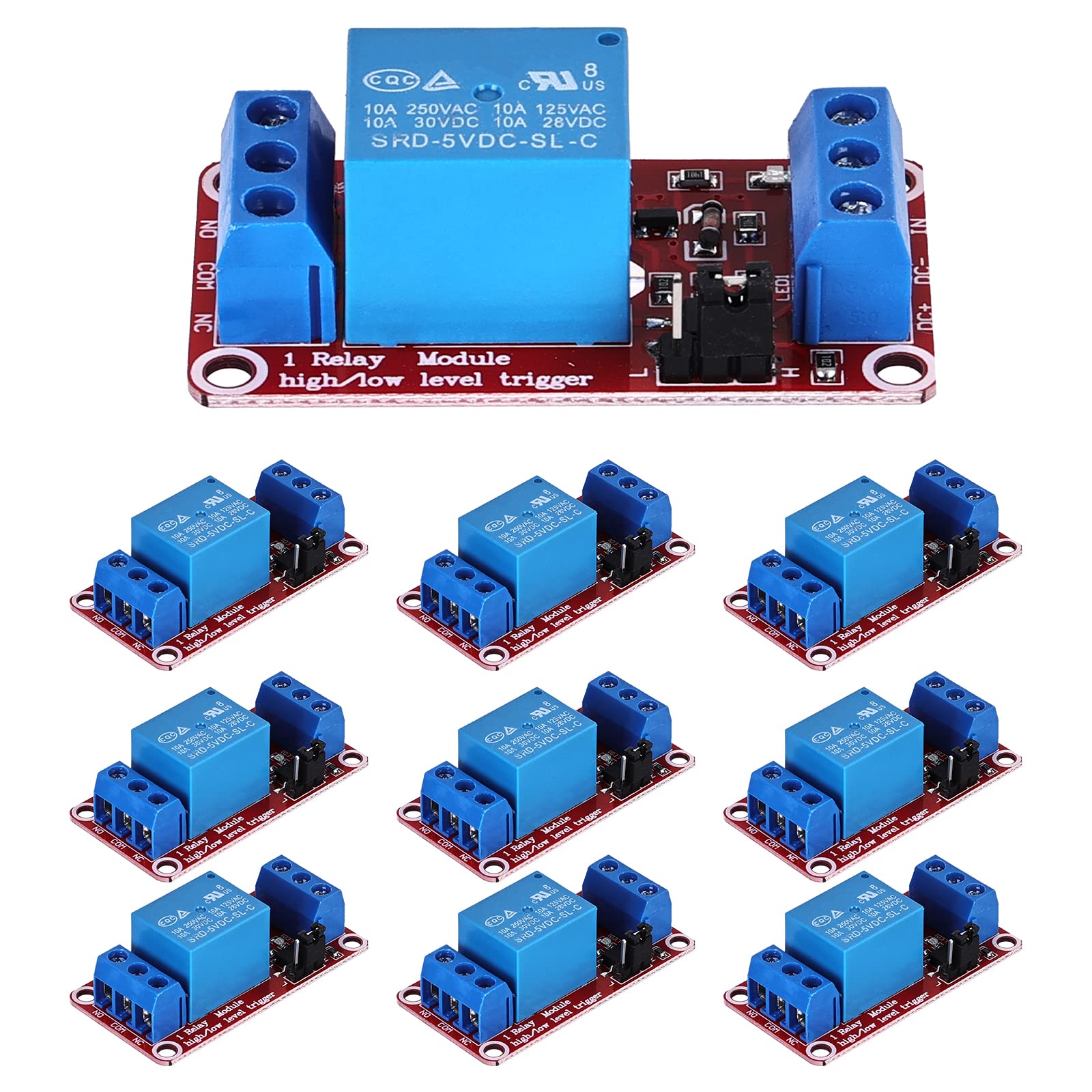 Mua Relay Module 5 V, 1 Channel Relay Board with Optocoupler, Trigger Expansion Board, Relay ...