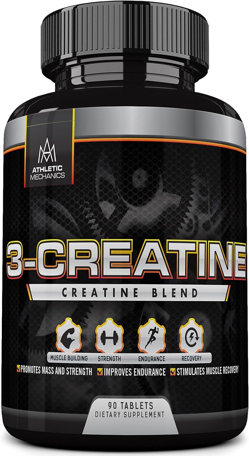 Athletic Mechanics - 3-Creatine - Blend of Three Types of Creatine ...