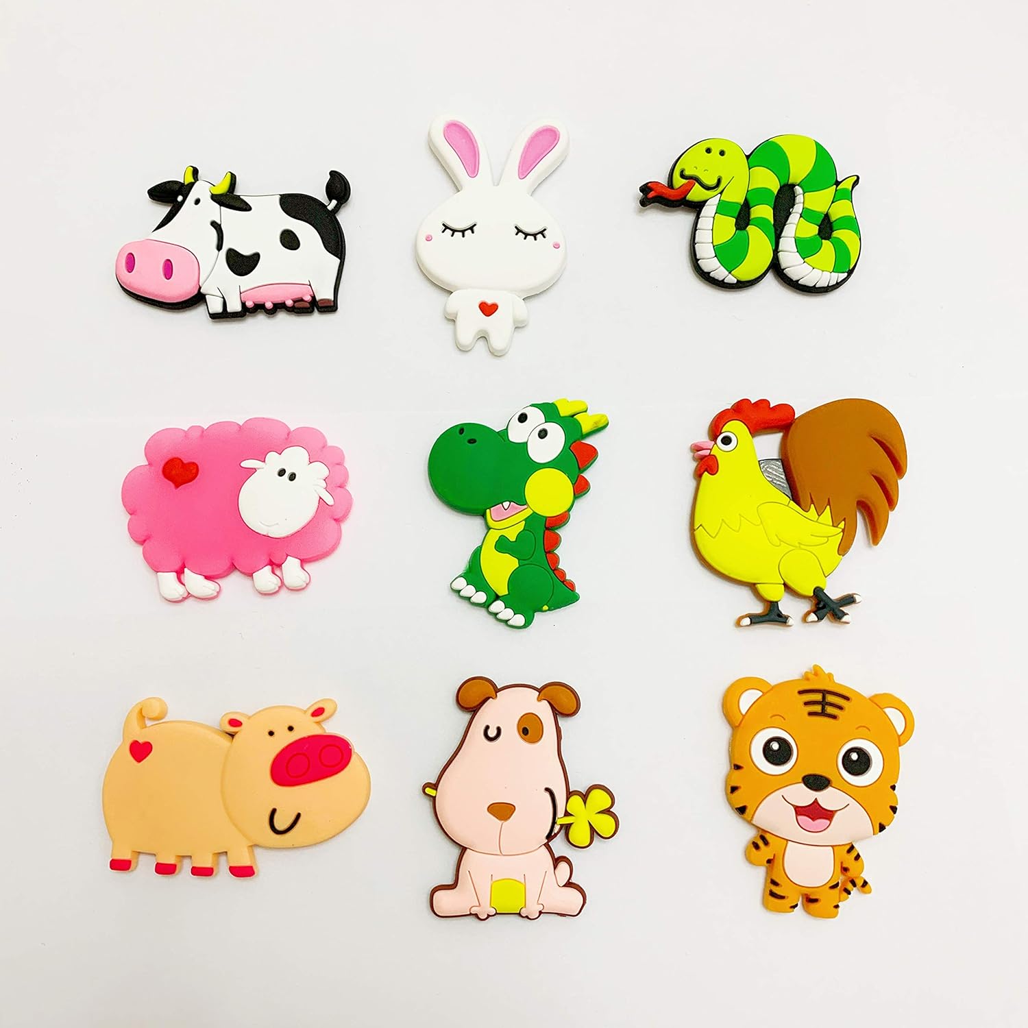 VLOOK Refrigerator Magnets Toddlers Farm Animal Fridge Magnets for Kid ...