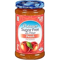 Amazon.com : Polaner Sugar-Free Strawberry Preserves with Fiber, 13.5 Ounce : Jellies ...
