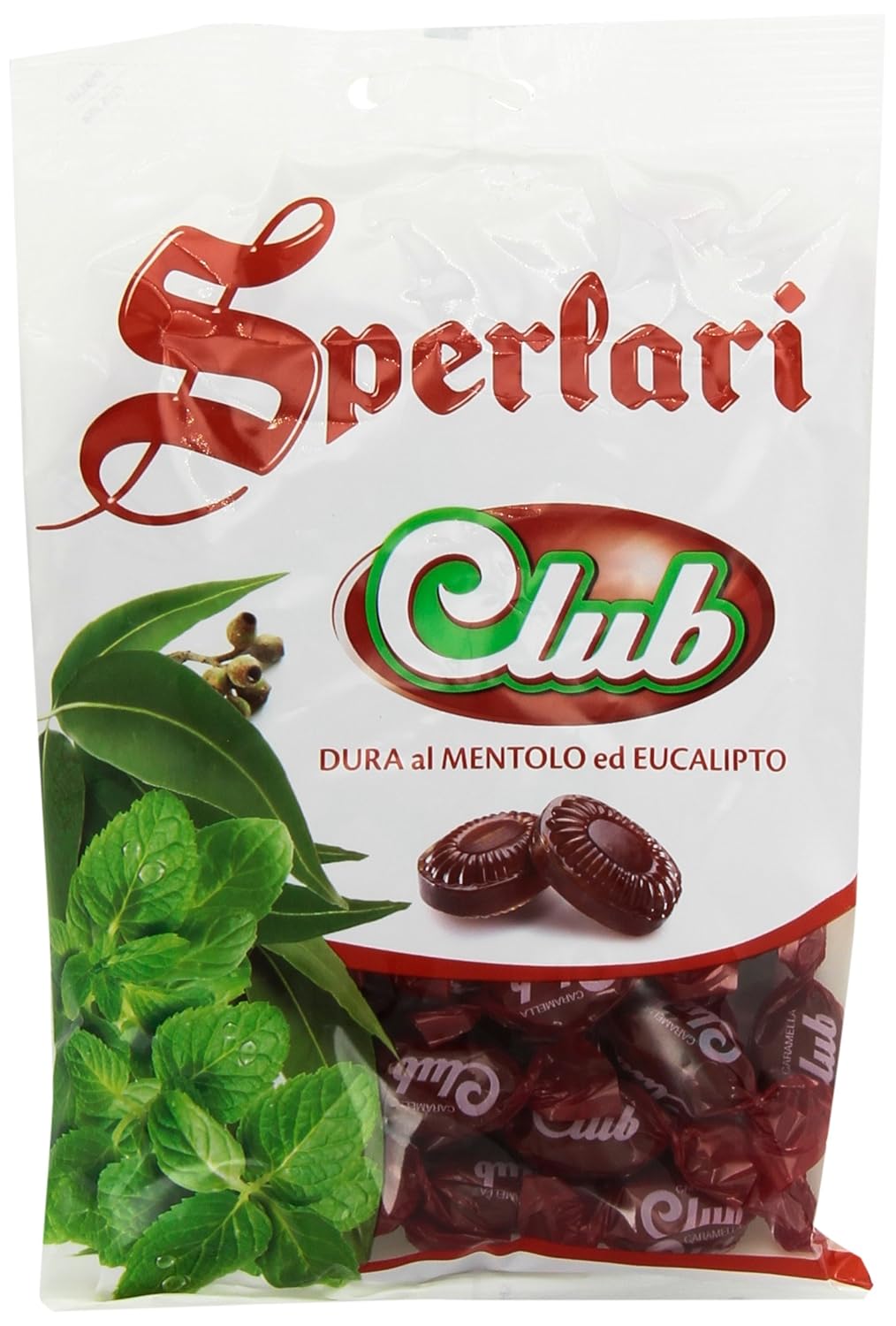 Amazon.com : Sperlari "Club" Mild Menthol-Eucalyptus Candies (7.05 Oz ...