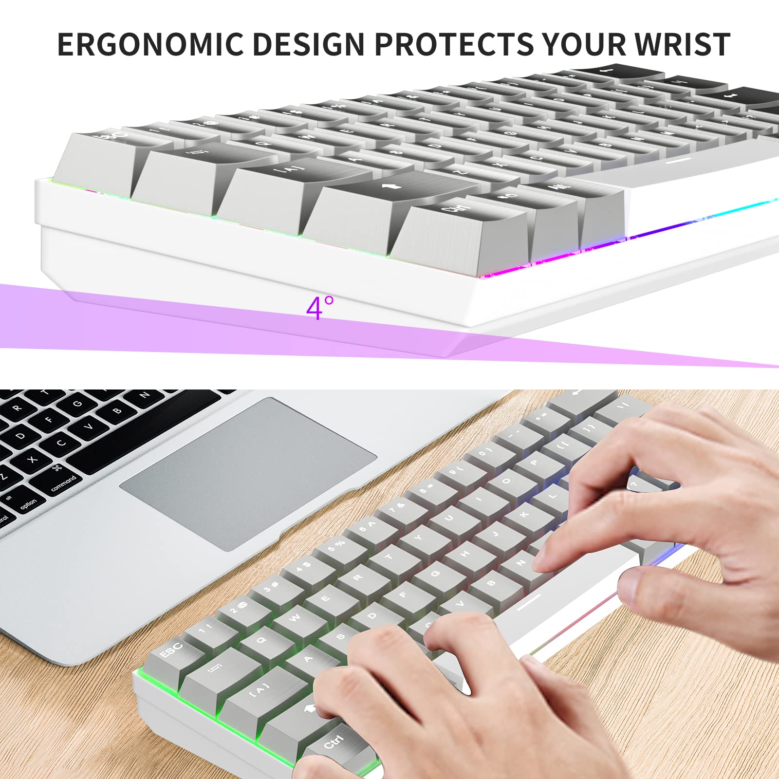 Mua Full-Metal Mechanical Gaming Keyboard with Blue Switches,Support ...