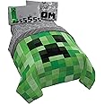 Amazon.com: Jay Franco Minecraft Creeper 5 Piece Full Bed Set ...