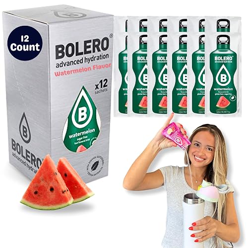 Bolero- Sugar Free Drink Mix Packets Watermelon Fruit Flavors ...