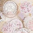 Amazon.com: 60 Pcs Lace Paper Decoupage Tissue Paper Round Lace Paper ...