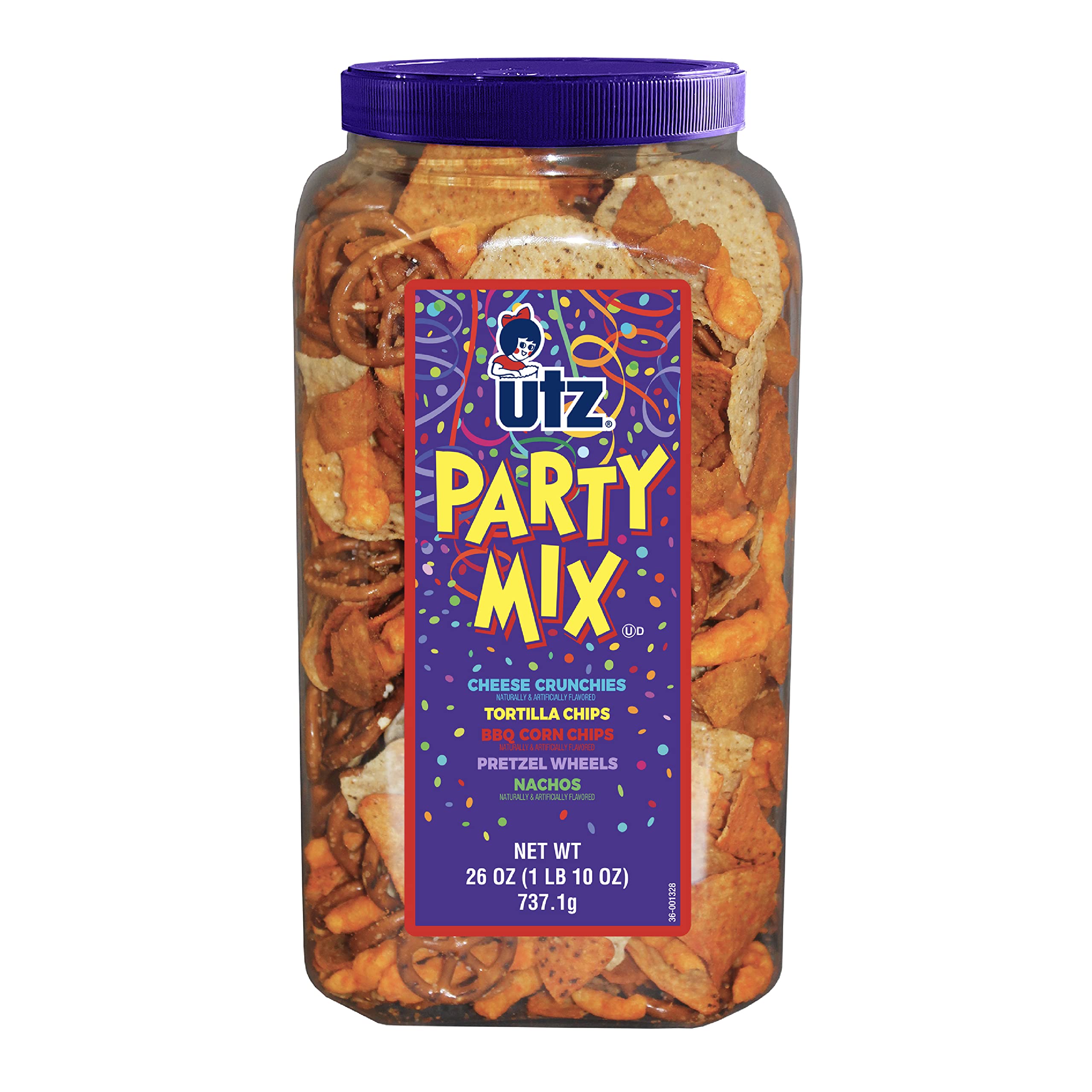 Mua Party Mix - 26 Ounce Barrel - Tasty Snack Mix Includes Corn/Nacho ...